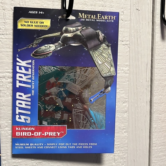 Other | Two Star Trek Metal Earth 3d Metal Model Kits | Poshmark